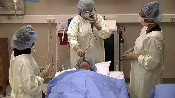 Assist with Bronchoscopy Procedure